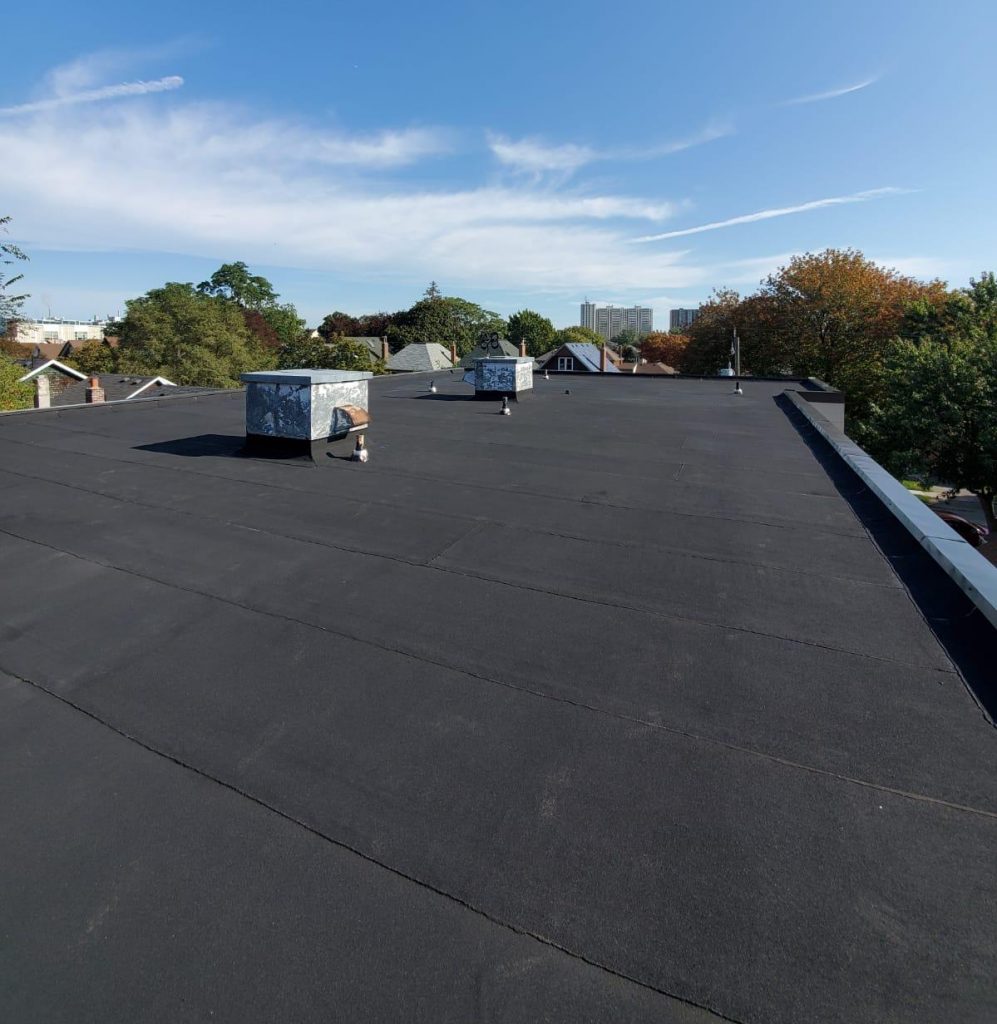Flat Roof Installation - Alps Roofing & Construction
